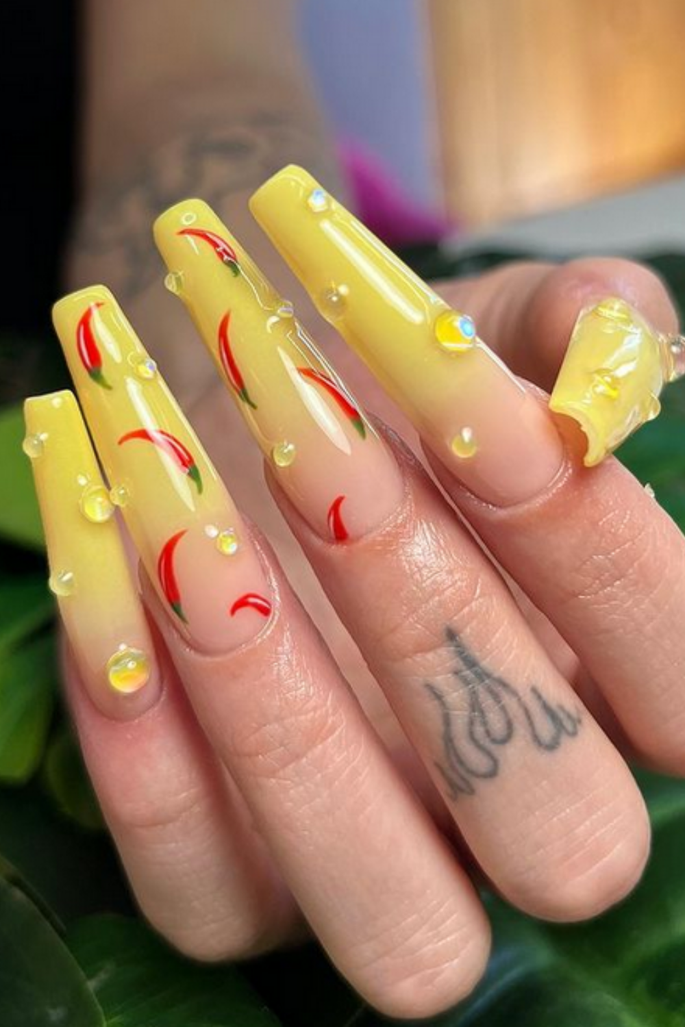 25 Hot and Spicy Chili Pepper Nails - The Beauty Pursuit