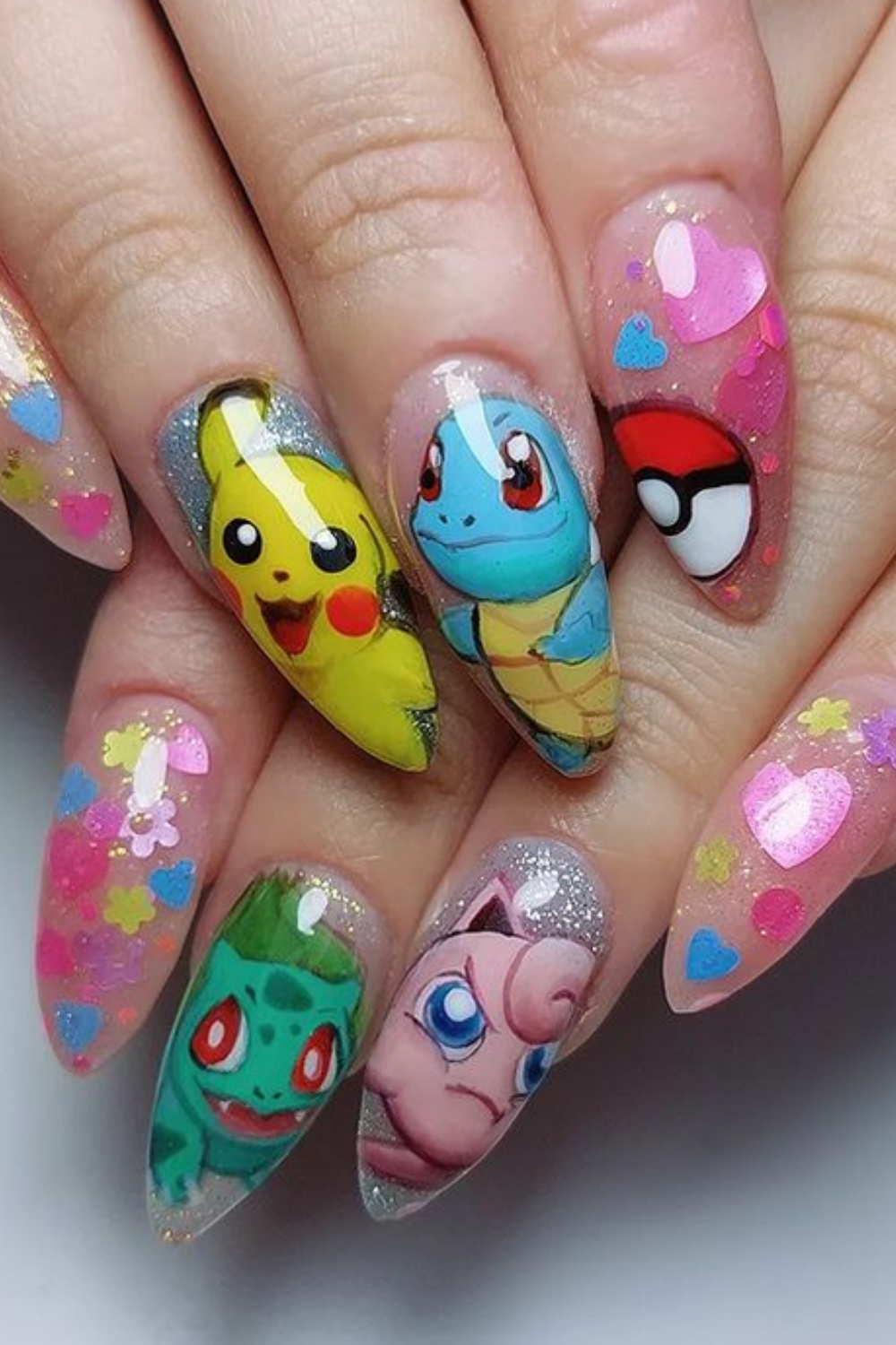 33 Cute Pokemon nail designs for every fan - The Beauty Pursuit
