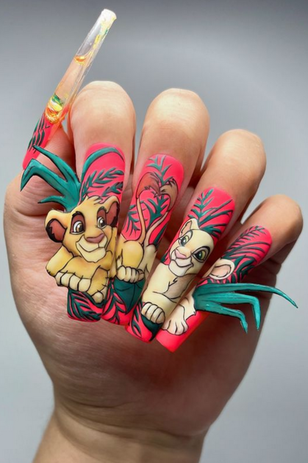 30 Lion King nail designs for Disney fans - The Beauty Pursuit